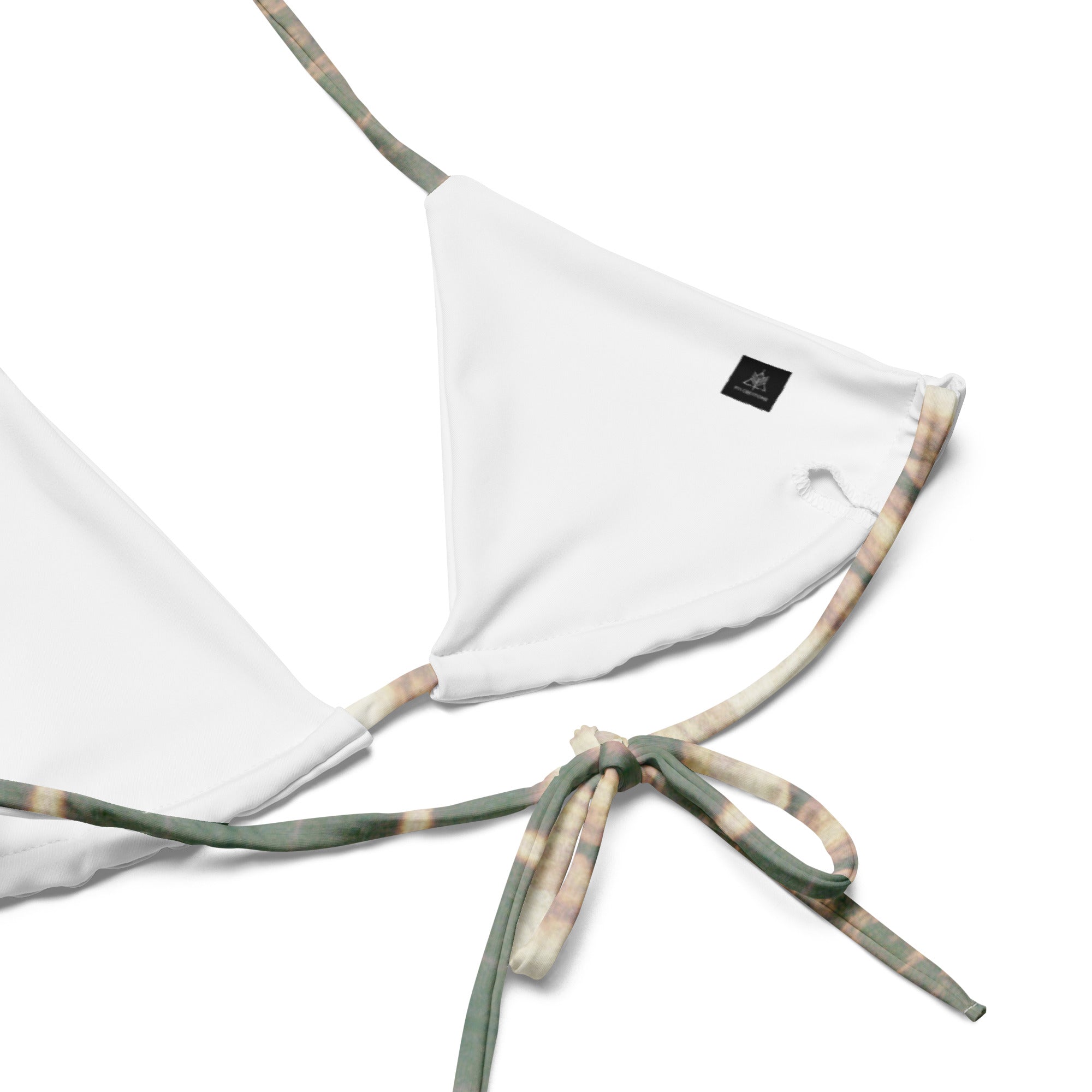 All-over print recycled string bikini – iffi creations